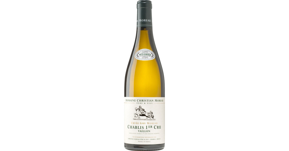 Domaine Christian Moreau Chablis Vaillon Premier Cru 2011 - Expert wine ...