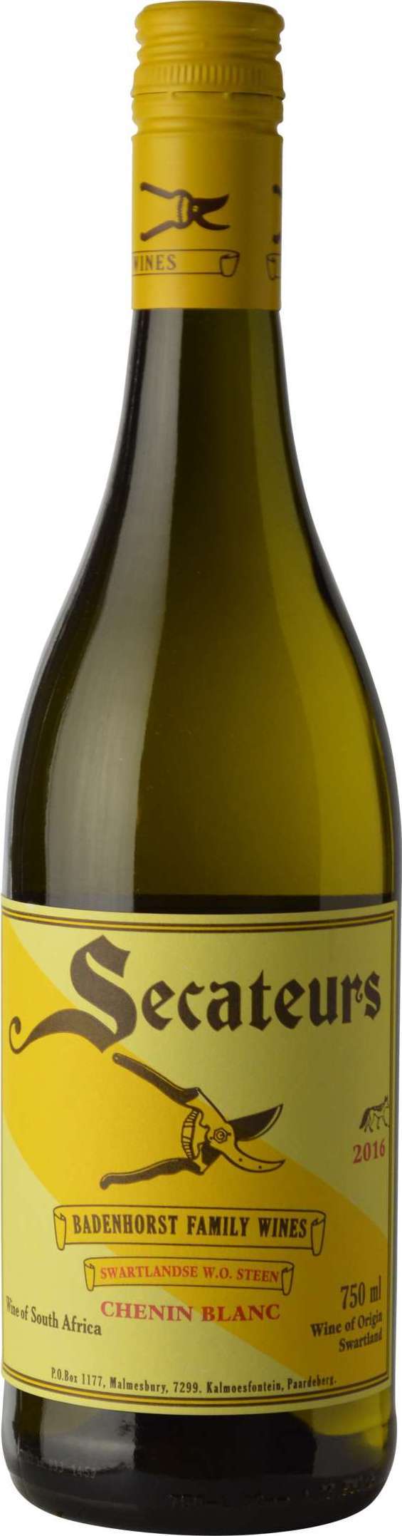 Badenhorst Secateurs Chenin Blanc 2017 - Expert wine ratings and wine ...