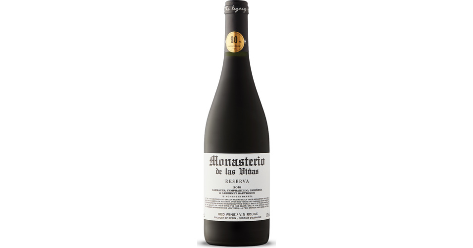 Monasterio De Las Viñas Reserva Garnacha/Tempranillo/Cariñena 2018 ...